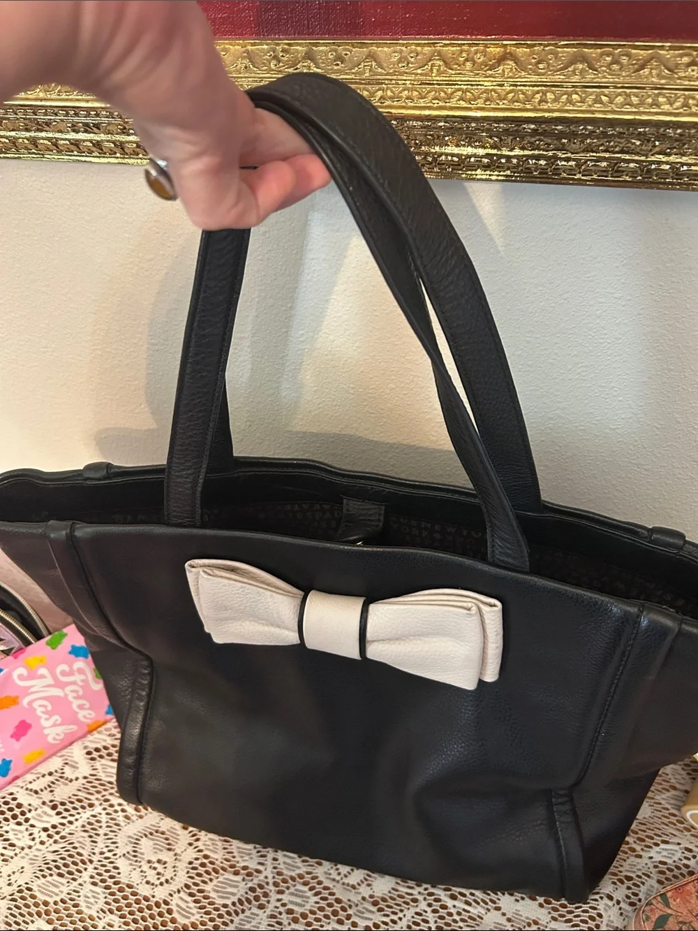 kate spade | Bags | Kate Spade Murray Strreet Shoshanna Black Leather ...